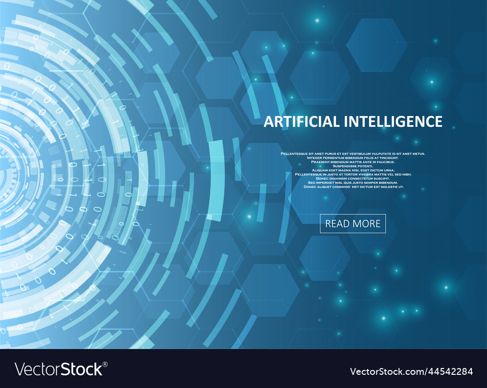 Artificial intelligence Royalty Free Vector Image