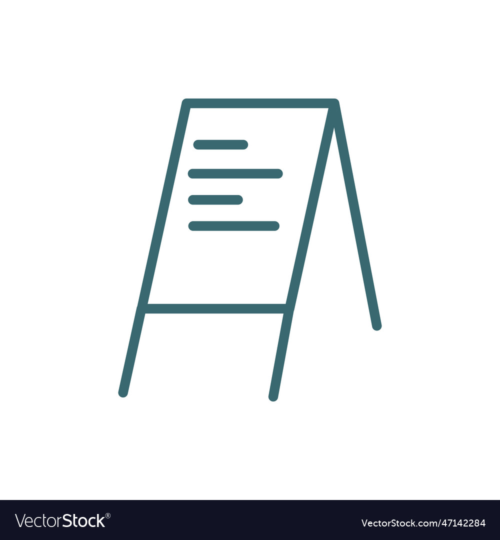 Flip chart icon filled chart business icon Vector Image Flip chart icon filled chart business icon Vector Image