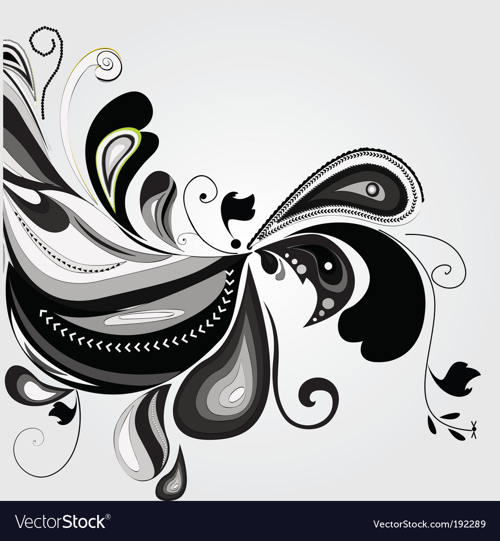 Floral design elements Royalty Free Vector Image