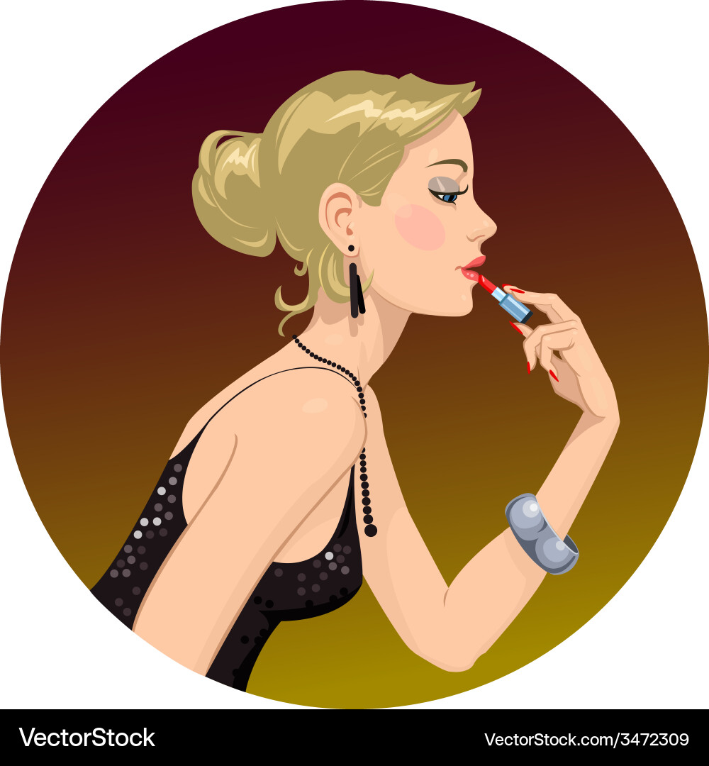 Makeup Royalty Free Vector Image - VectorStock