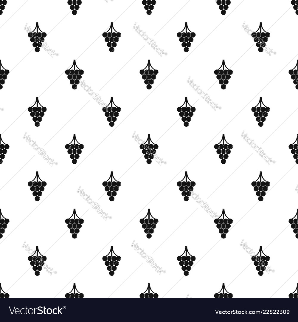 Unripe grape pattern seamless Royalty Free Vector Image Unripe grape pattern seamless Royalty Free Vector Image