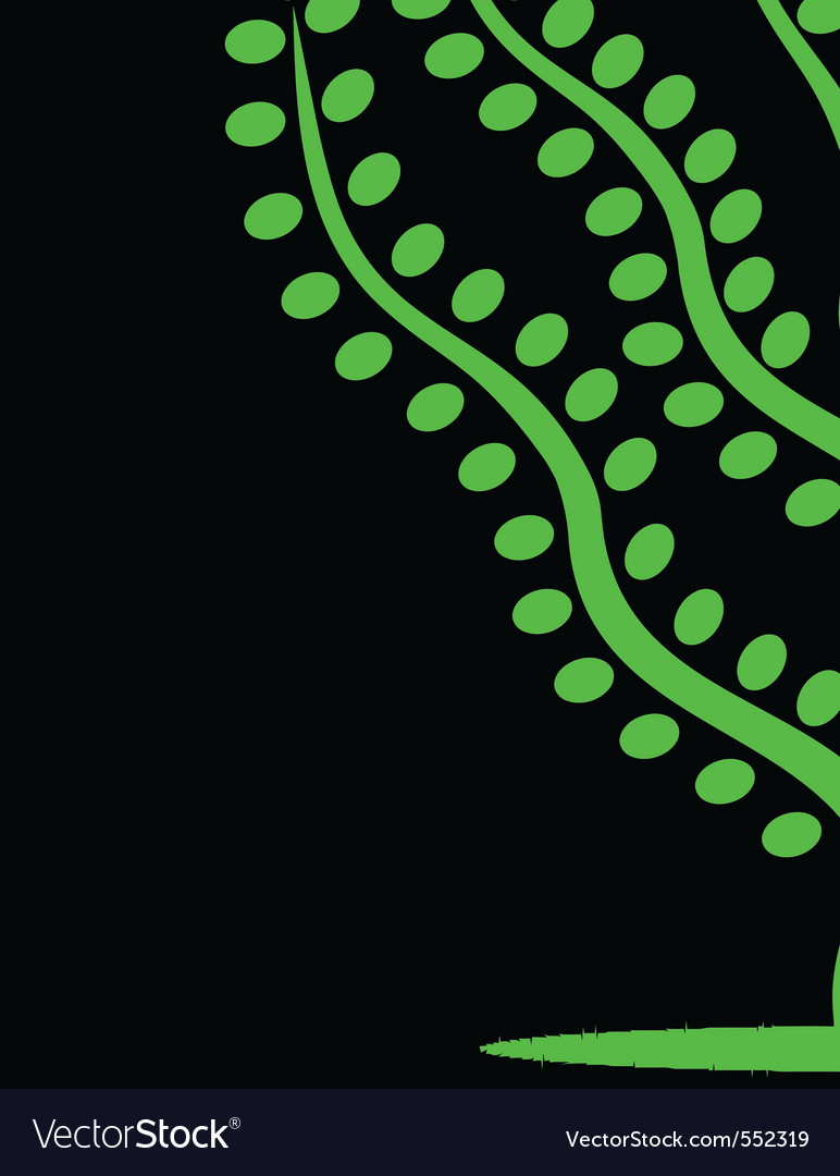 Abstract tree Royalty Free Vector Image - VectorStock