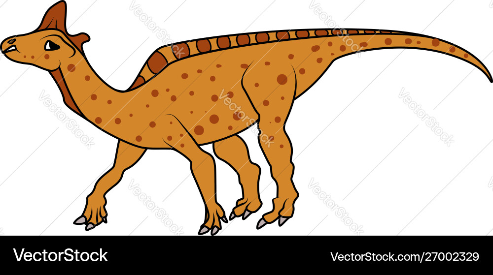 Brontosaurus dinosaur Royalty Free Vector Image