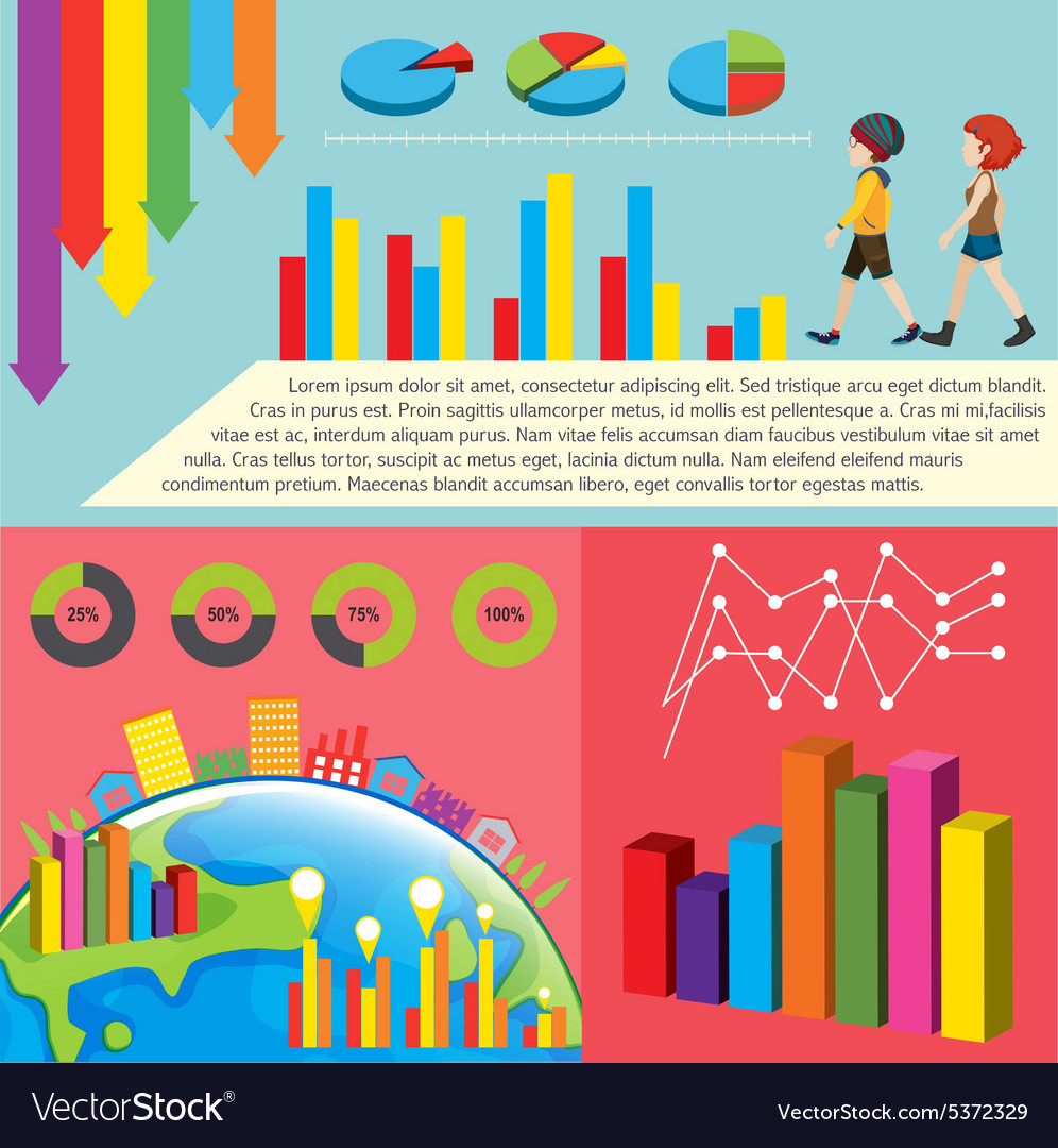 Graphs Royalty Free Vector Image - VectorStock