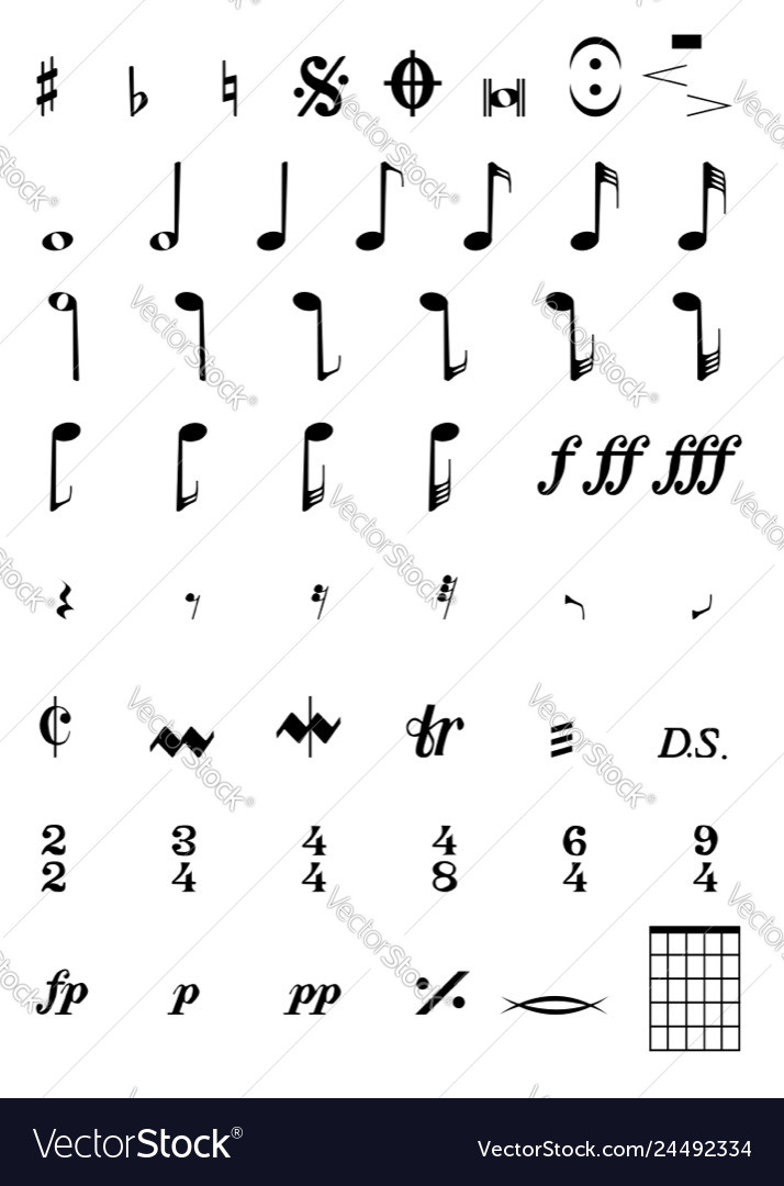 Notes Royalty Free Vector Image - VectorStock