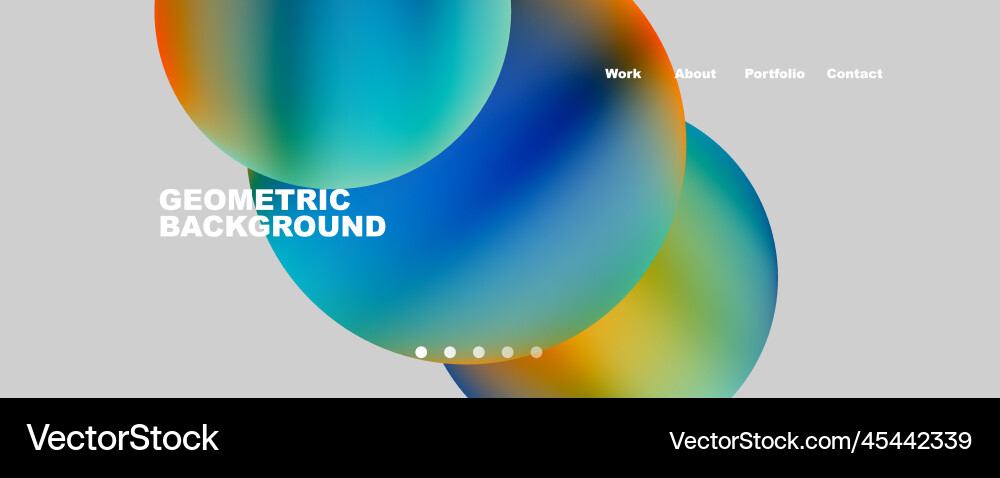 Minimalist geometric abstract background Vector Image
