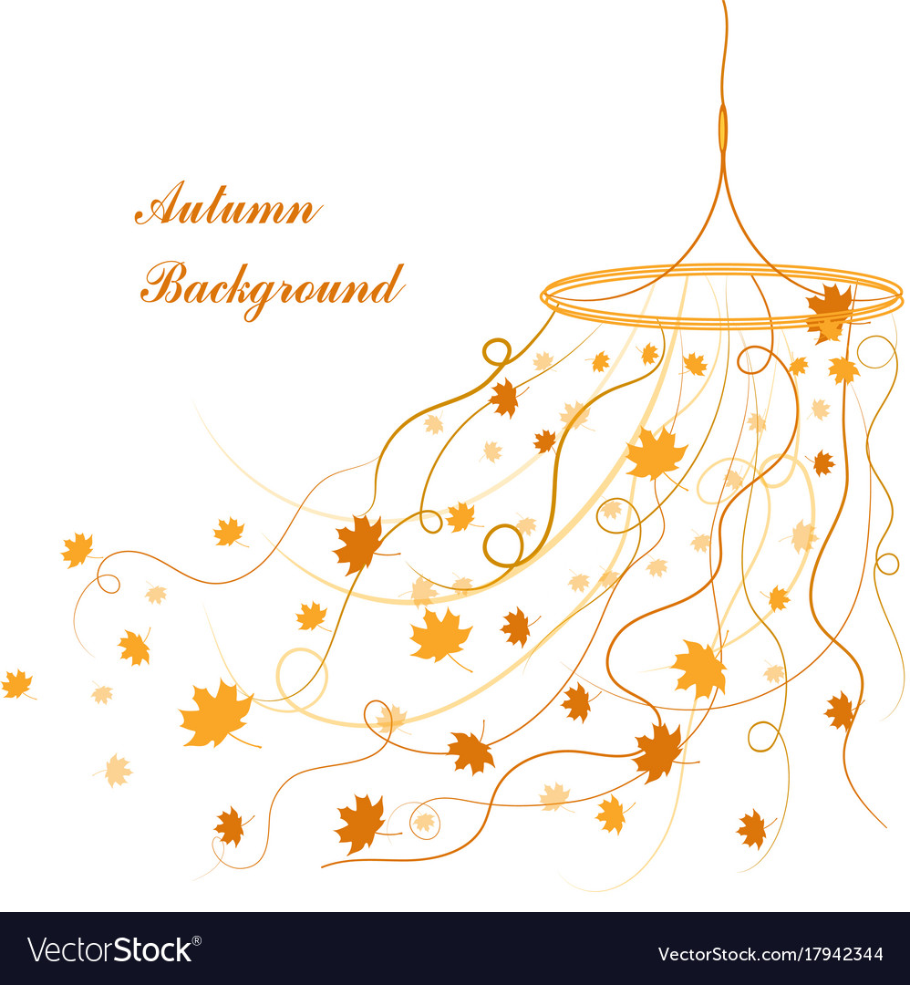Autumn maple leaves Royalty Free Vector Image - VectorStock