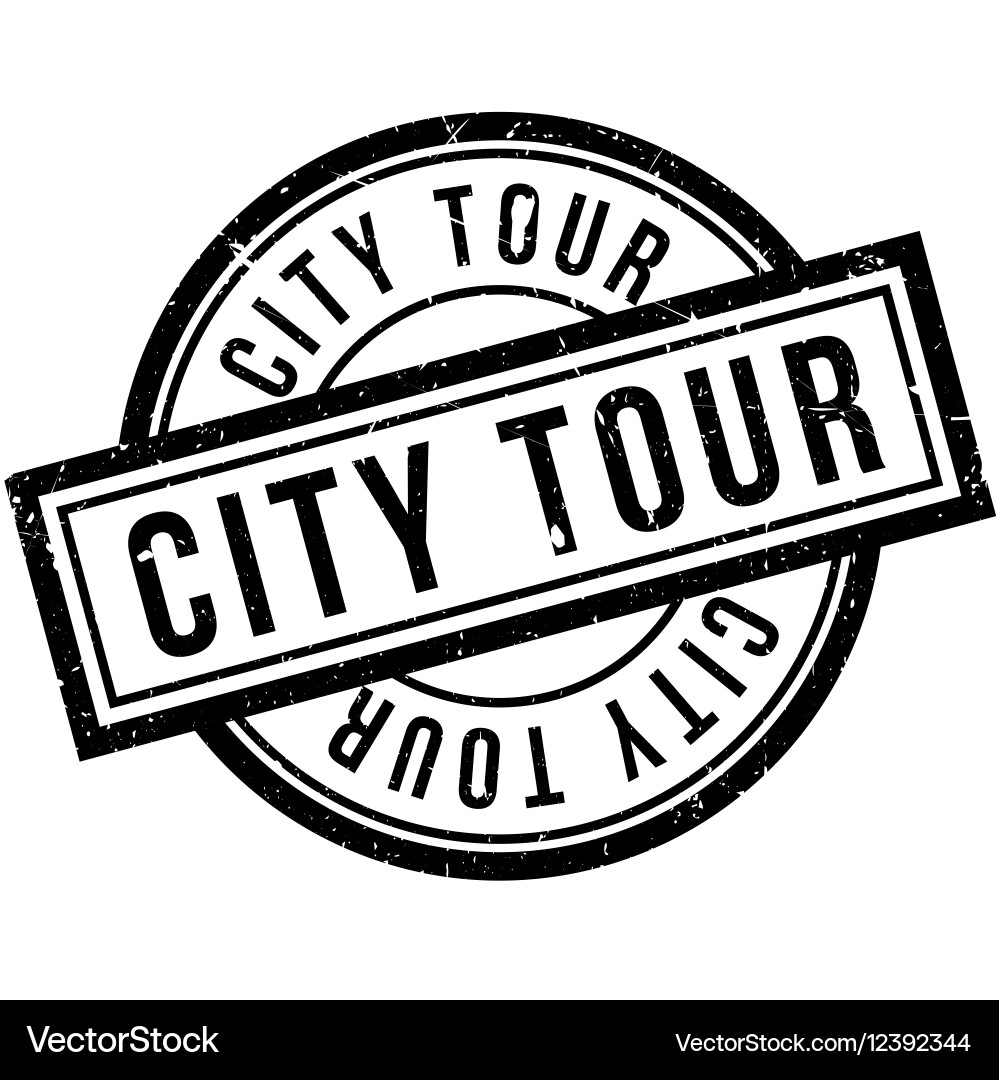 City Tour rubber stamp Royalty Free Vector Image