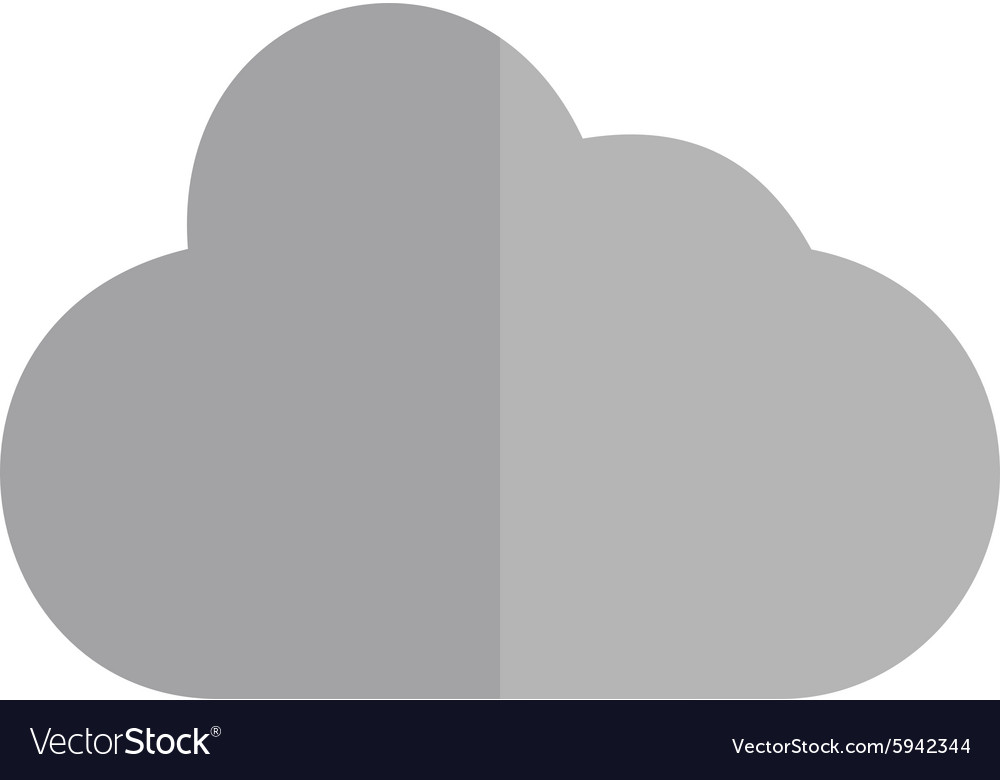 Cloud computing Royalty Free Vector Image - VectorStock
