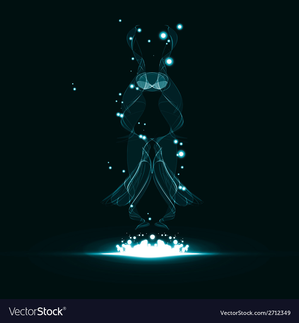 Abstract creative dynamic element Royalty Free Vector Image