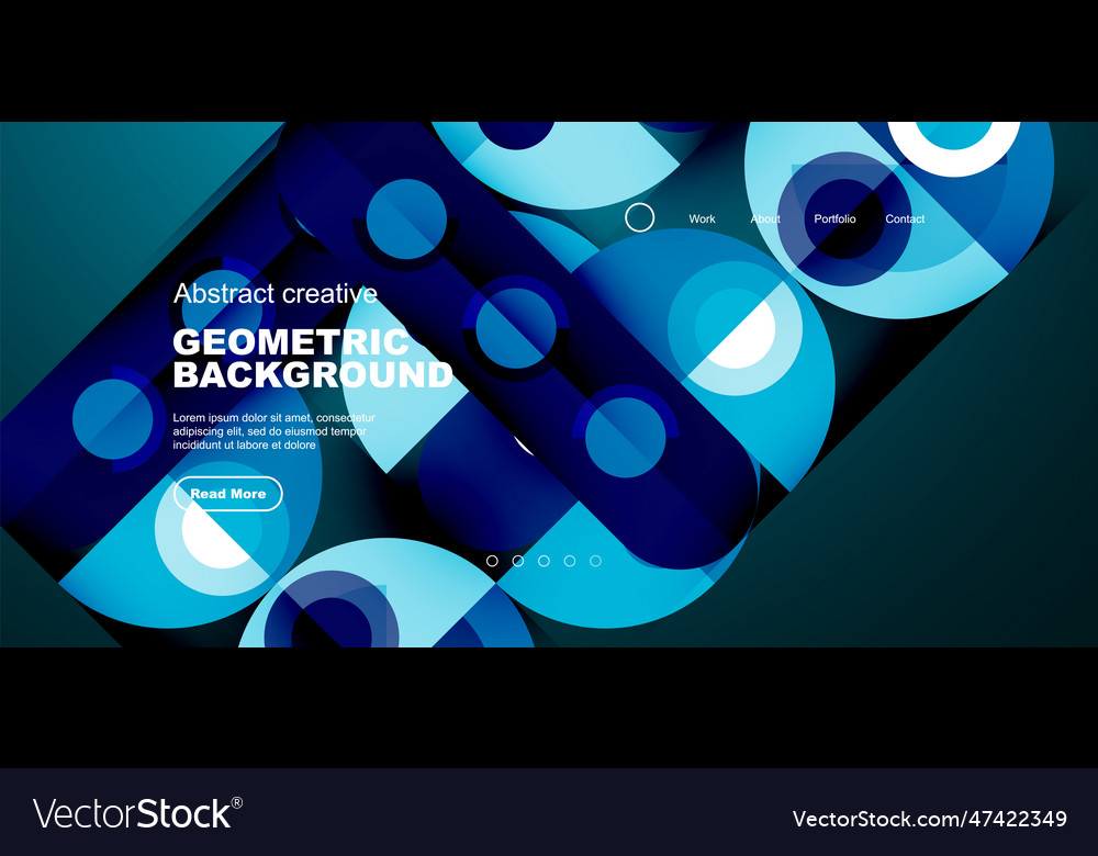 Simple circles and round elements pattern Vector Image