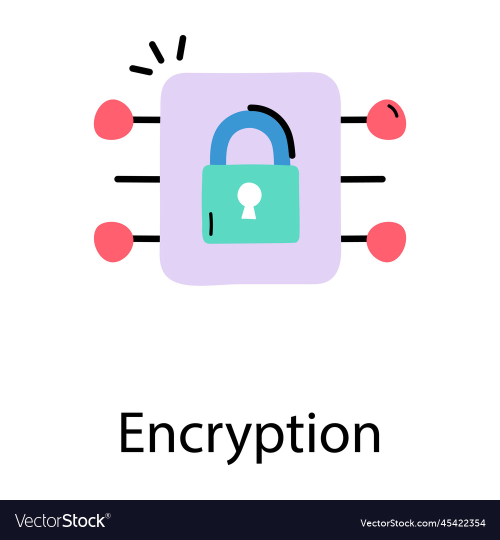 Encryption Royalty Free Vector Image - VectorStock Encryption Royalty Free Vector Image - VectorStock
