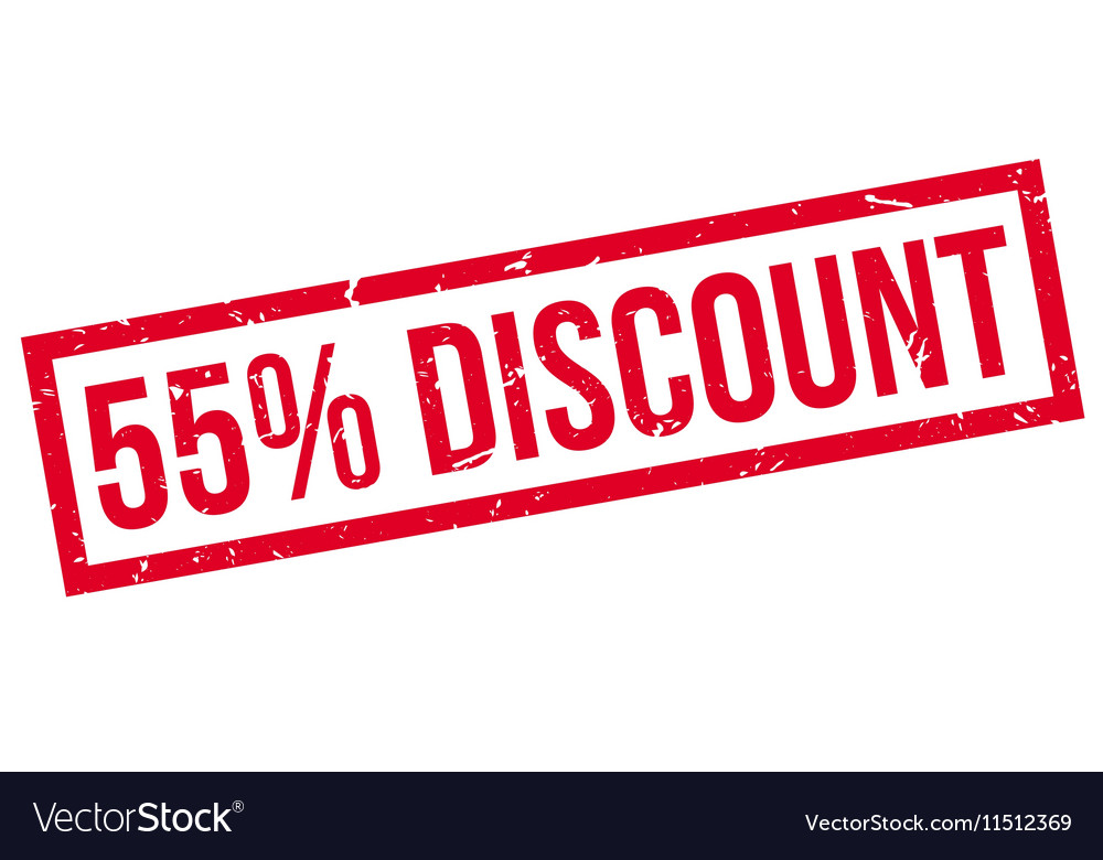 55 Percent Discount Rubber Stamp Royalty Free Vector Image 55-percent-discount-rubber-stamp-royalty-free-vector-image