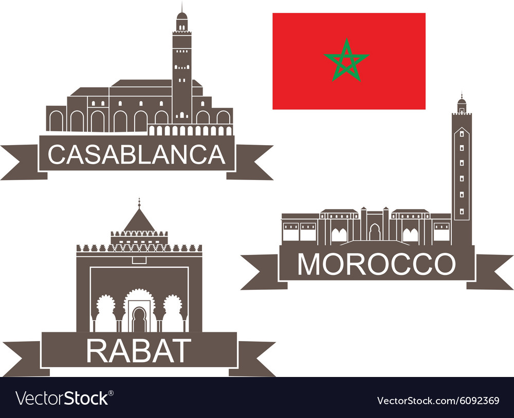 Morocco Royalty Free Vector Image - VectorStock