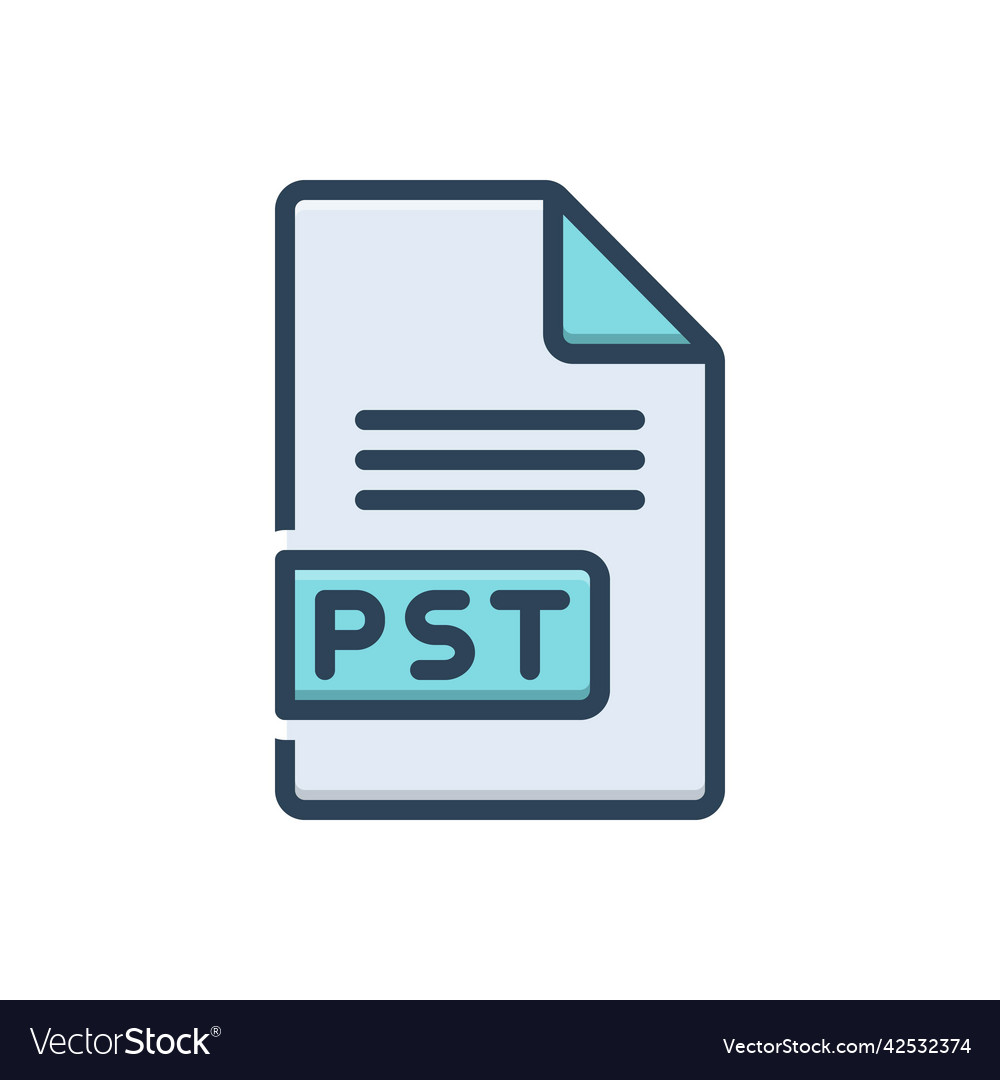 Pst Royalty Free Vector Image - VectorStock