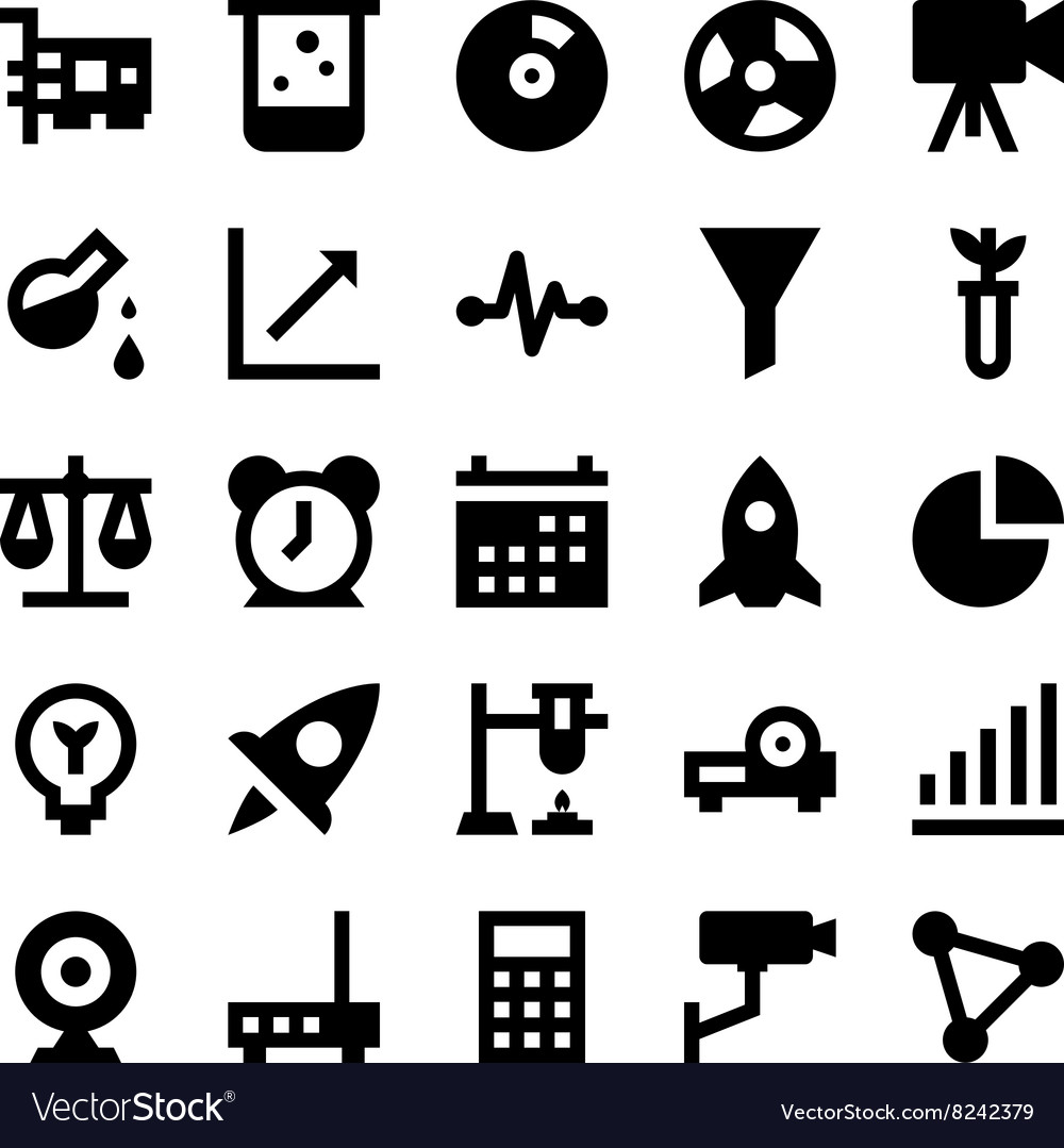 Science-and-technology-2 Royalty Free Vector Image