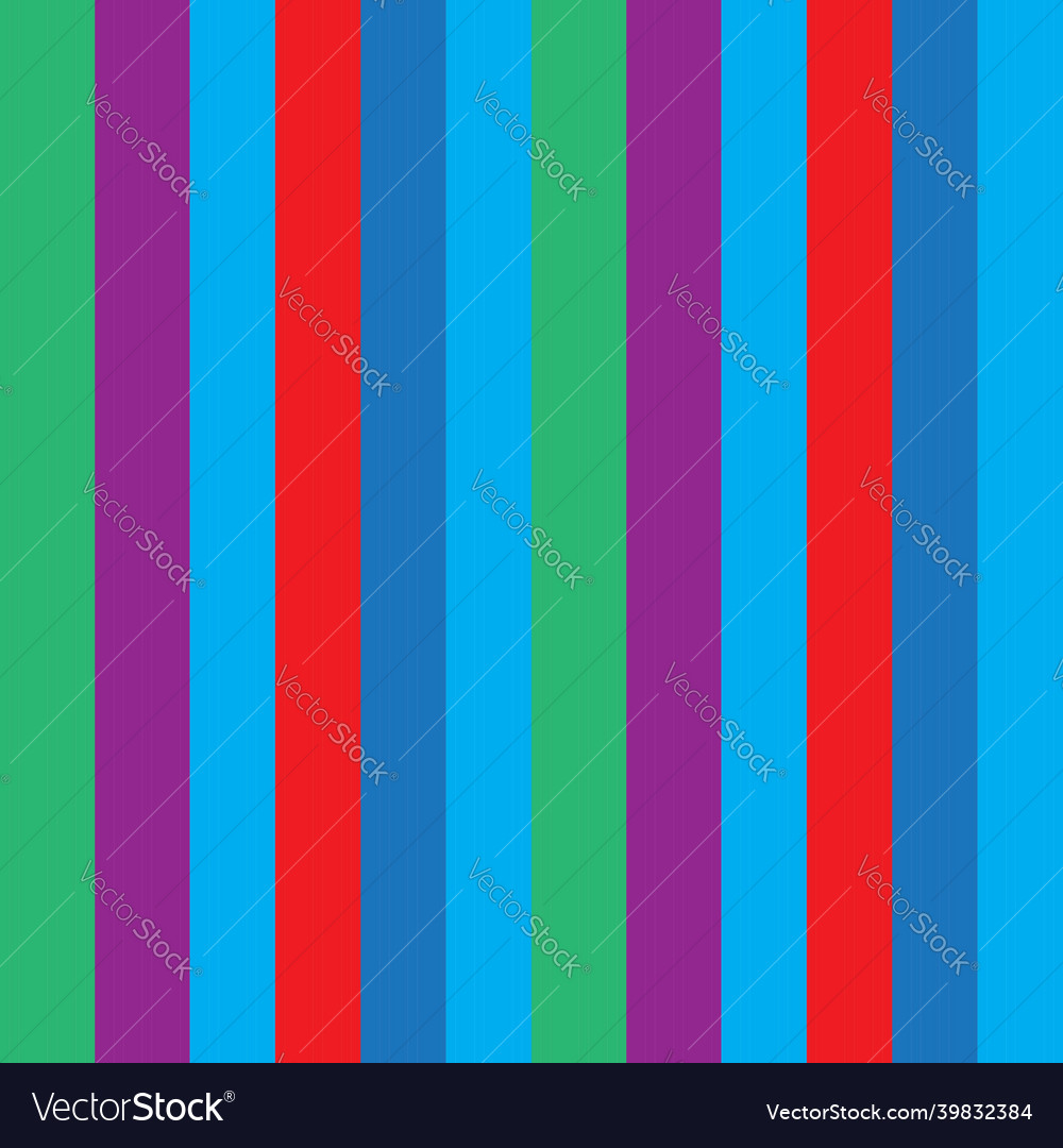 Rainbow stripe seamless pattern background Vector Image