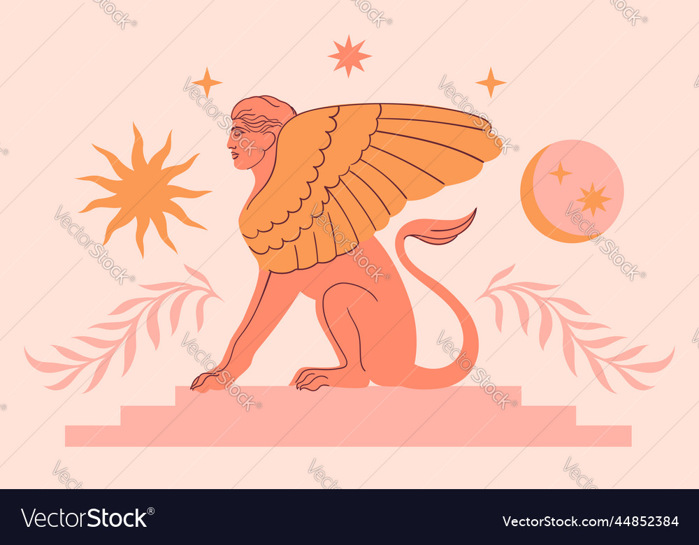Sphinx Royalty Free Vector Image - VectorStock