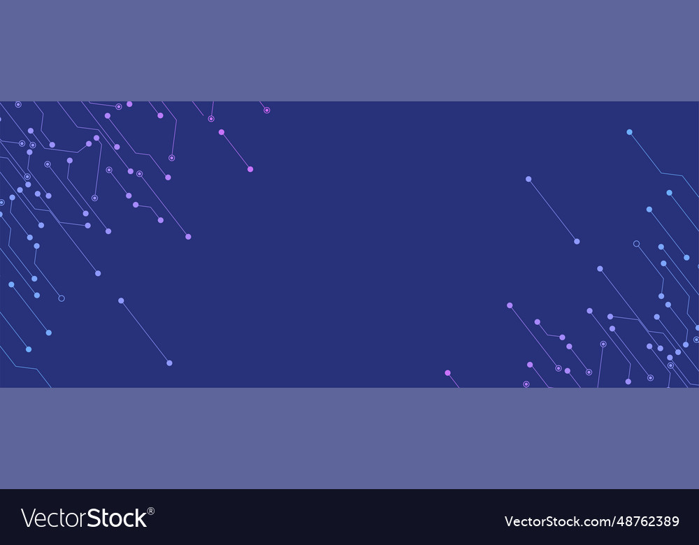 Abstract structure circuit computer technology Vector Image