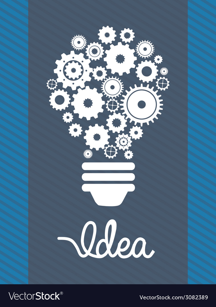 Idea design Royalty Free Vector Image - VectorStock