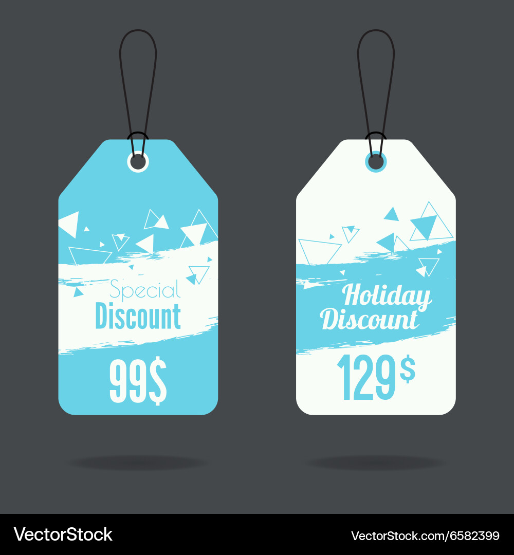 Set price tag Royalty Free Vector Image - VectorStock
