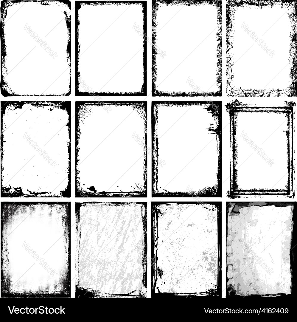 Frames and Textures Royalty Free Vector Image - VectorStock