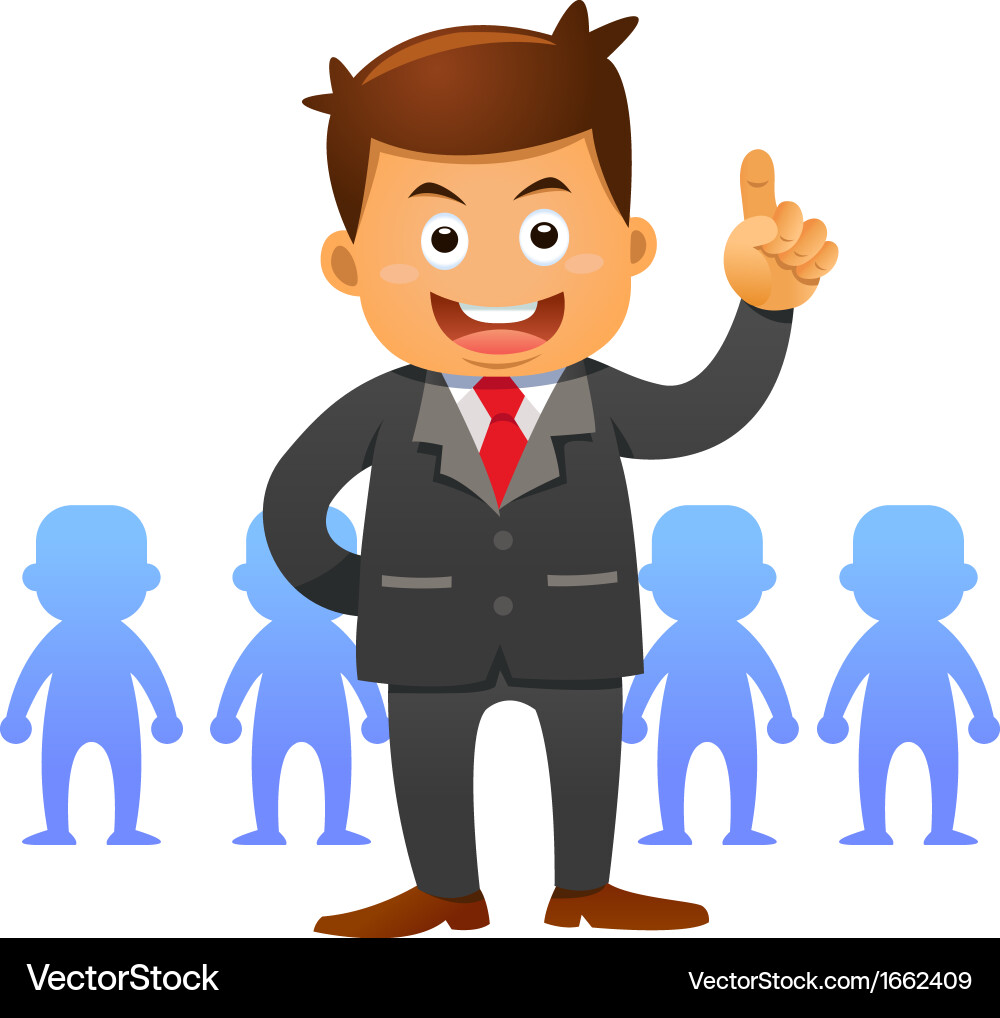 Leader Royalty Free Vector Image - VectorStock