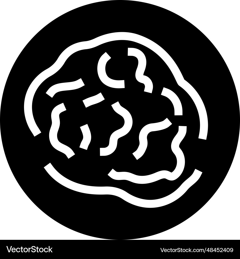Unexplained bruising disease symptom glyph icon Vector Image