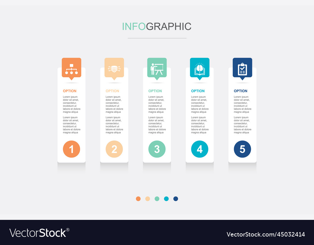 Classification data processing training Royalty Free Vector