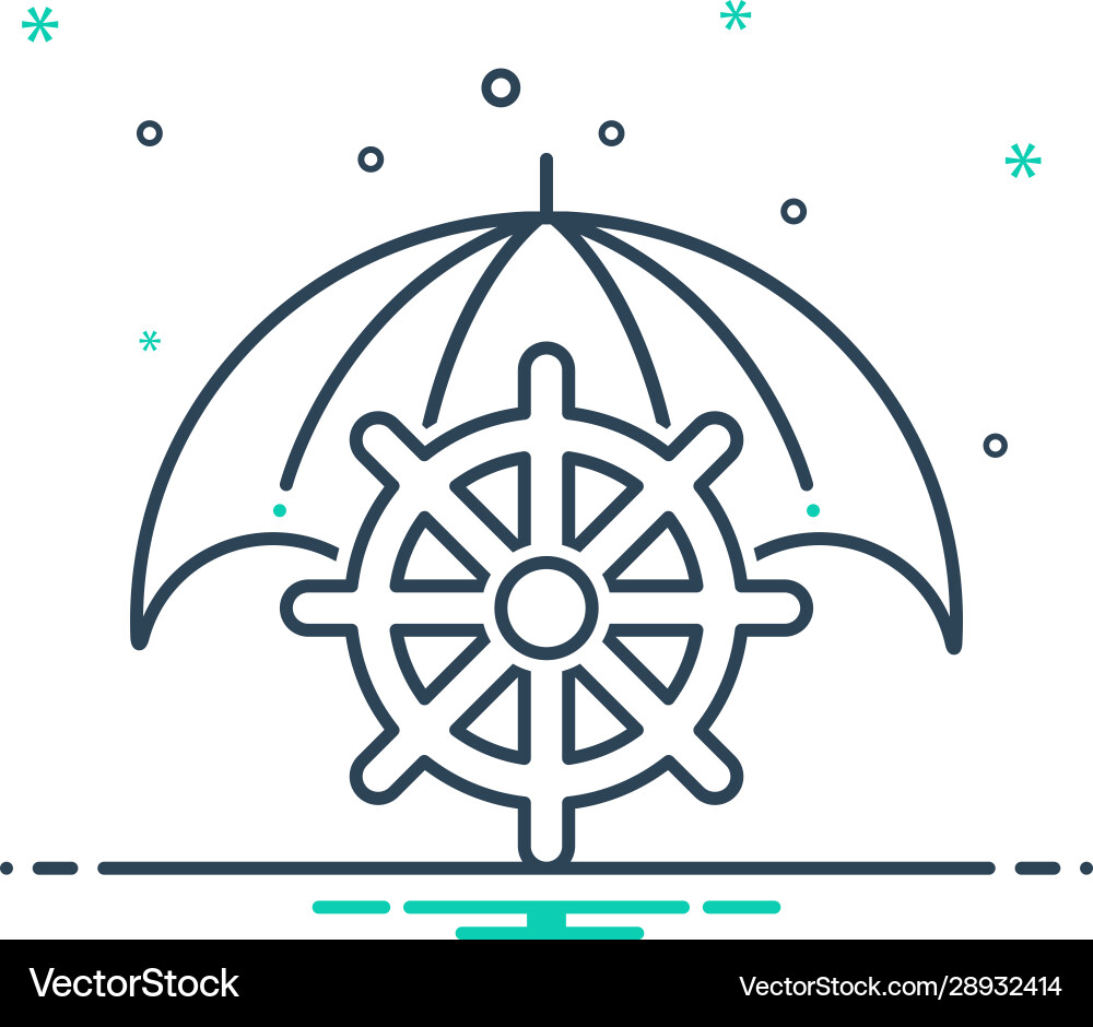 Marine insurance Royalty Free Vector Image - VectorStock