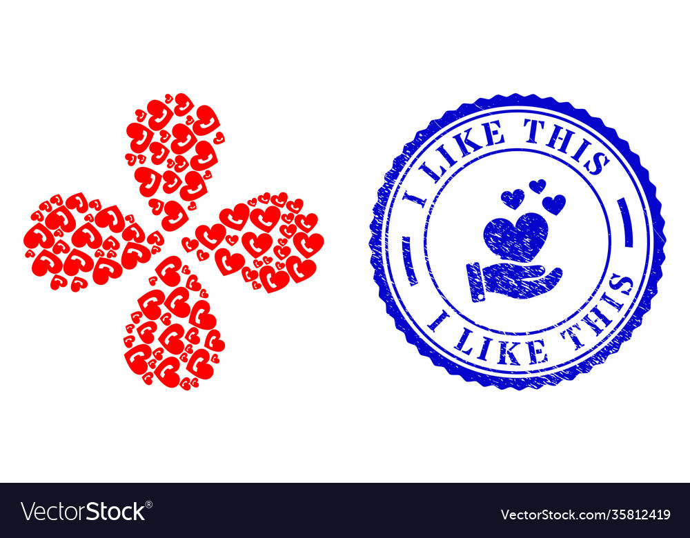 I like this distress rubber imprint and phone Vector Image I like this distress rubber imprint and phone Vector Image