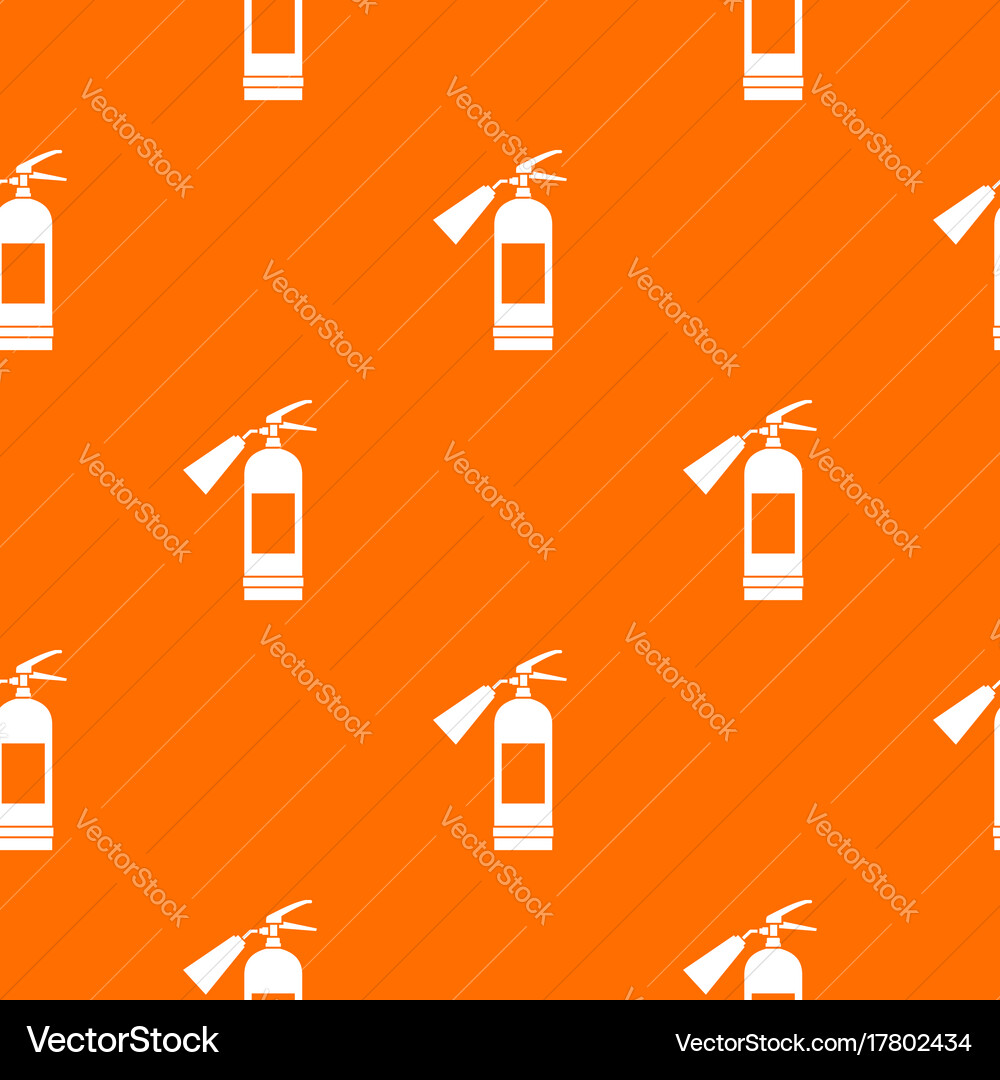Fire extinguisher pattern seamless Royalty Free Vector Image
