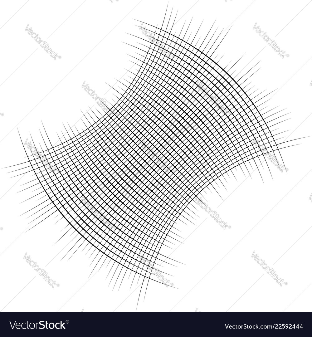 Intersecting Lines Grid Mesh Pattern Abstract Vector Image