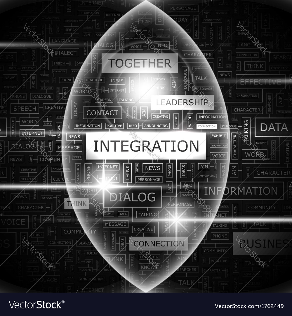 Integration Royalty Free Vector Image - VectorStock