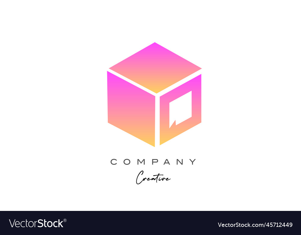 Pink yellow q letter alphabet logo icon Royalty Free Vector Pink yellow q letter alphabet logo icon Royalty Free Vector