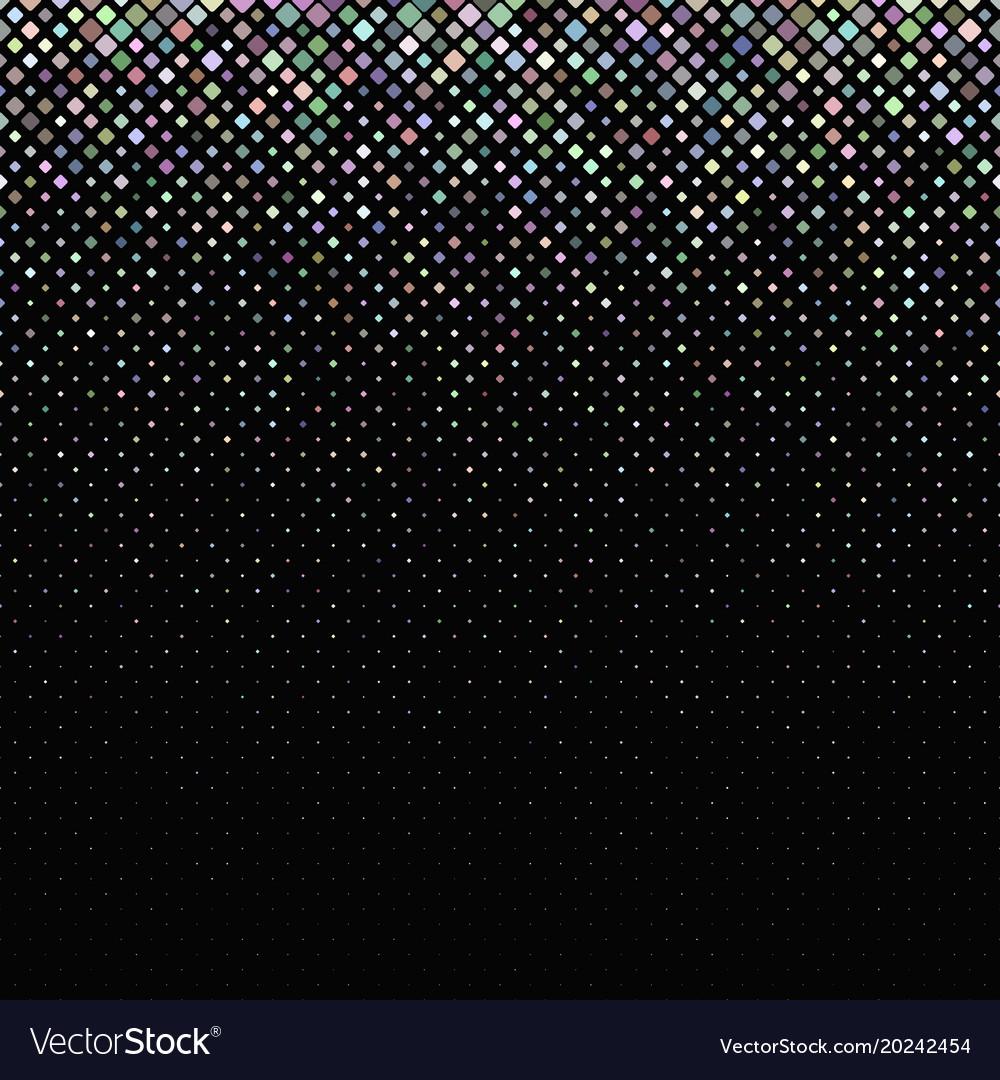 Geometric diagonal rounded square pattern Vector Image