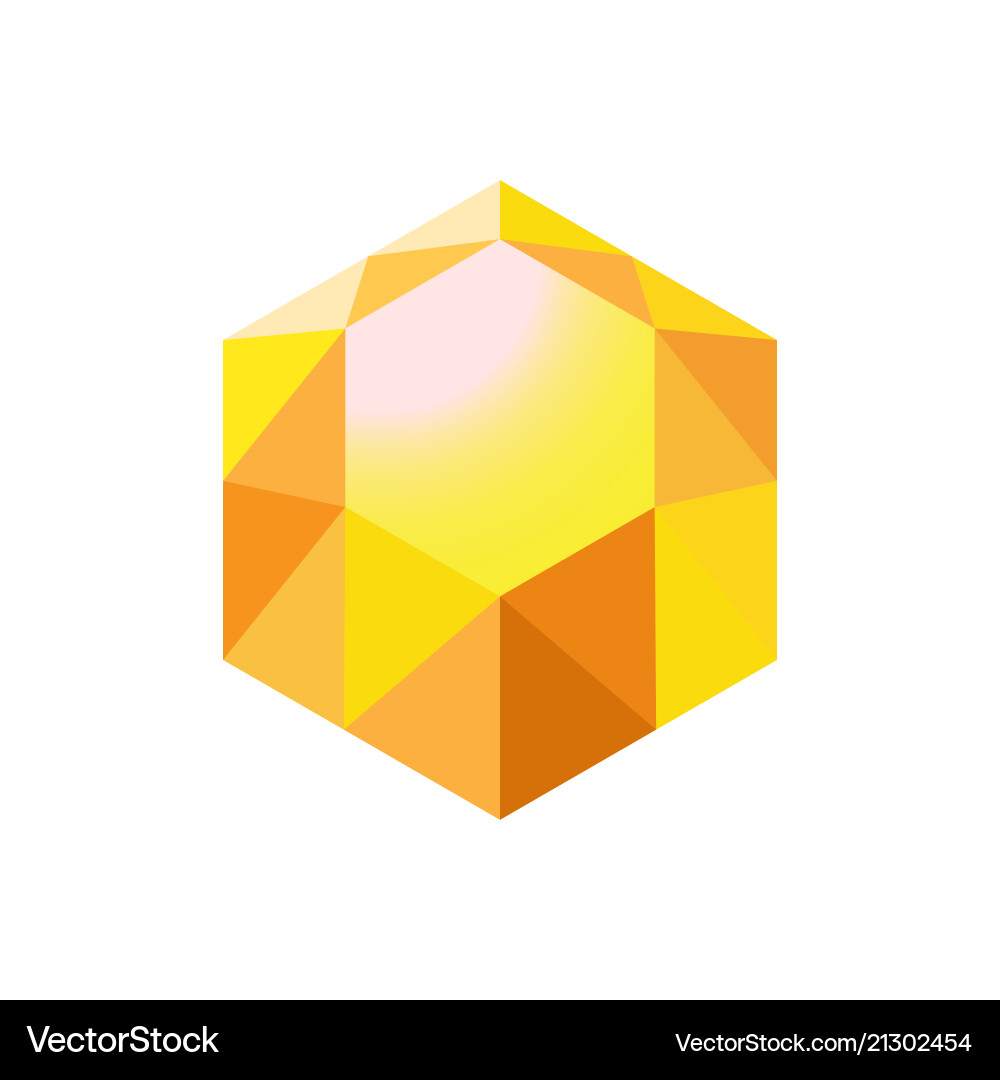 Precious stone closeup poster Royalty Free Vector Image