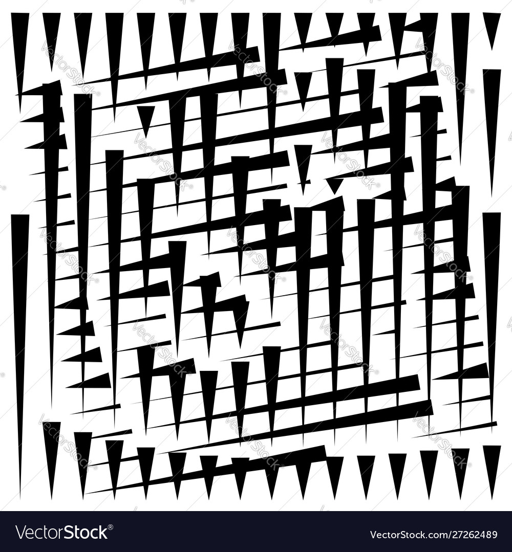 Grid mesh abstract geometric pattern segmented Vector Image