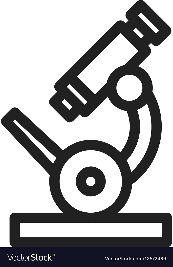 Microscope Royalty Free Vector Image - VectorStock