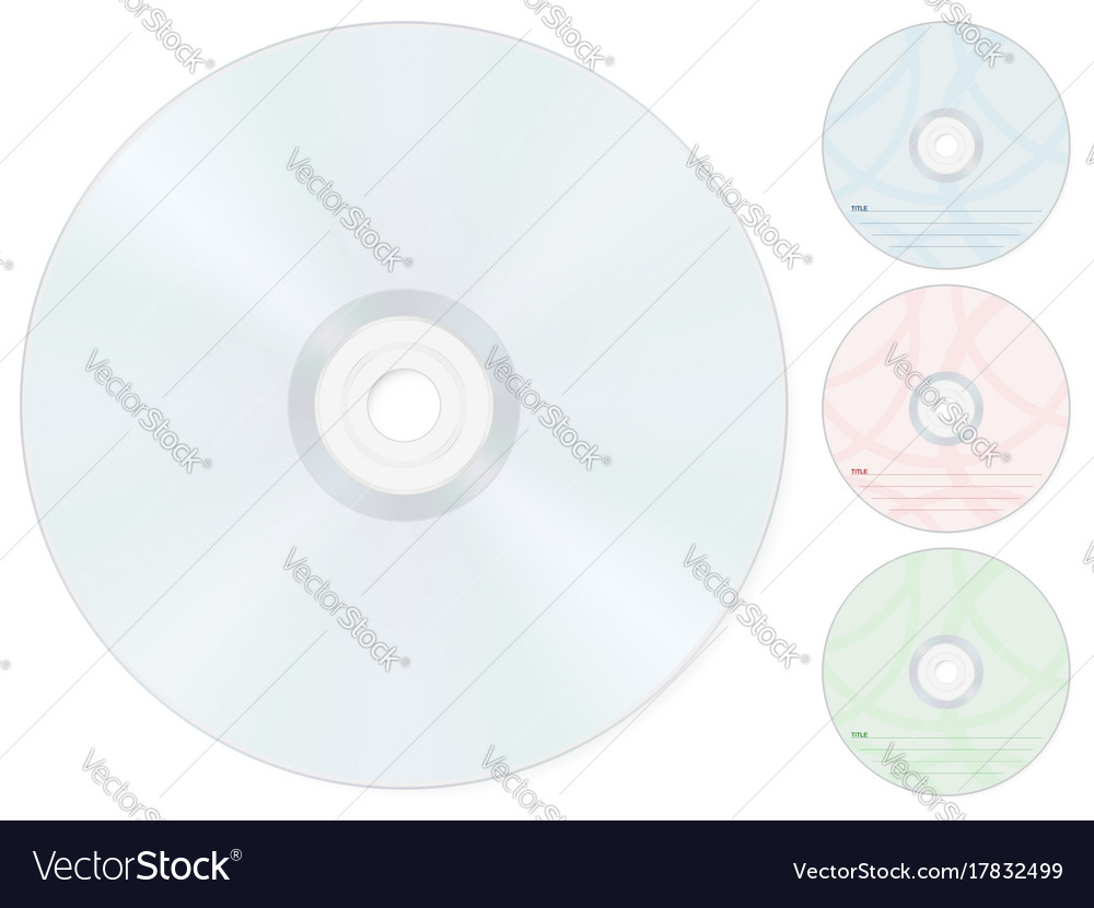 Compact disk Royalty Free Vector Image - VectorStock