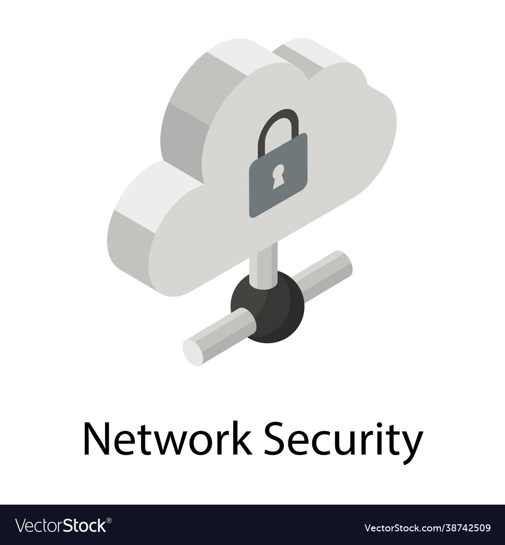 Network security Royalty Free Vector Image - VectorStock
