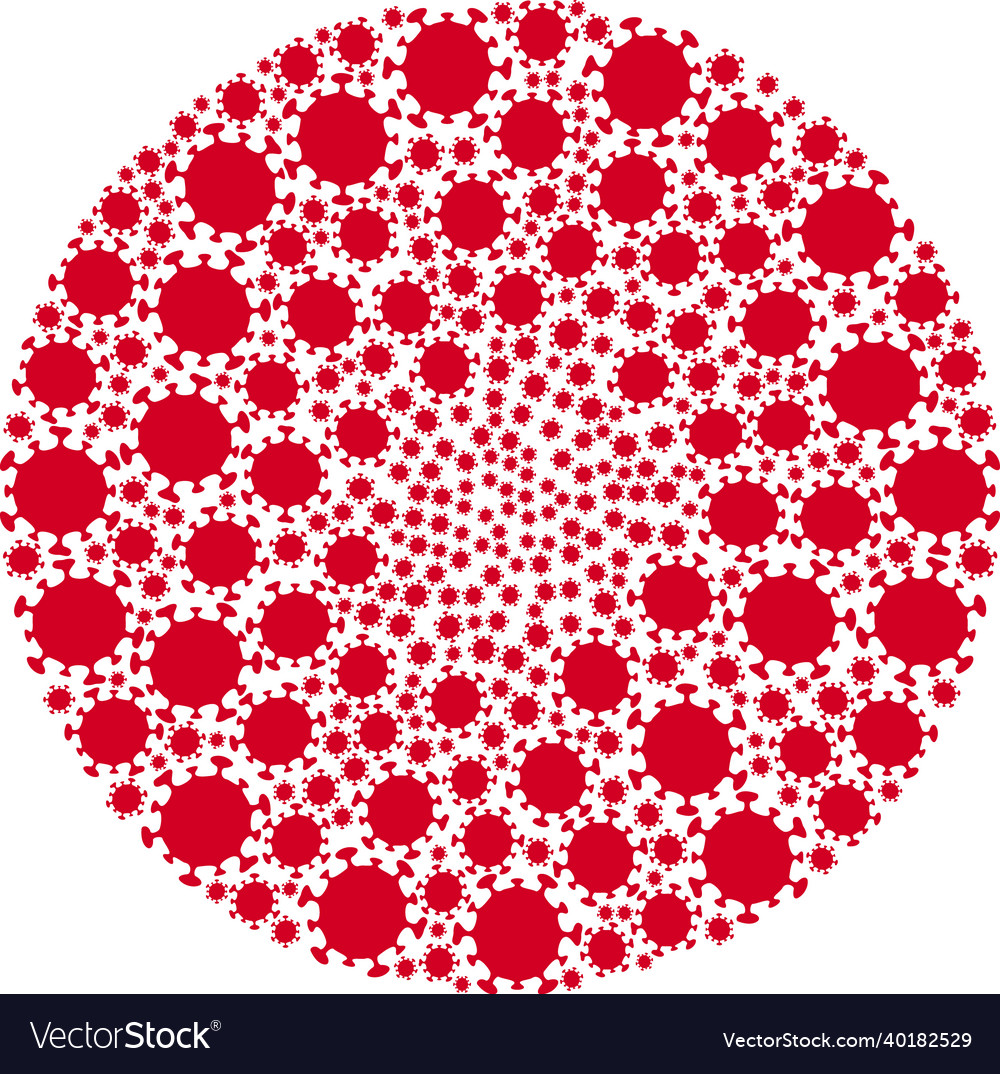 Covid19 virus icon exploding spheric cluster Vector Image Covid19 virus icon exploding spheric cluster Vector Image