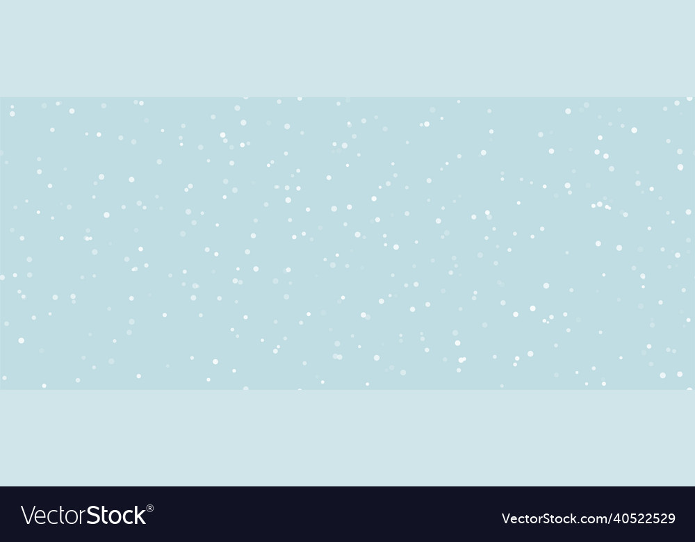 Snowfall seamless pattern background Royalty Free Vector