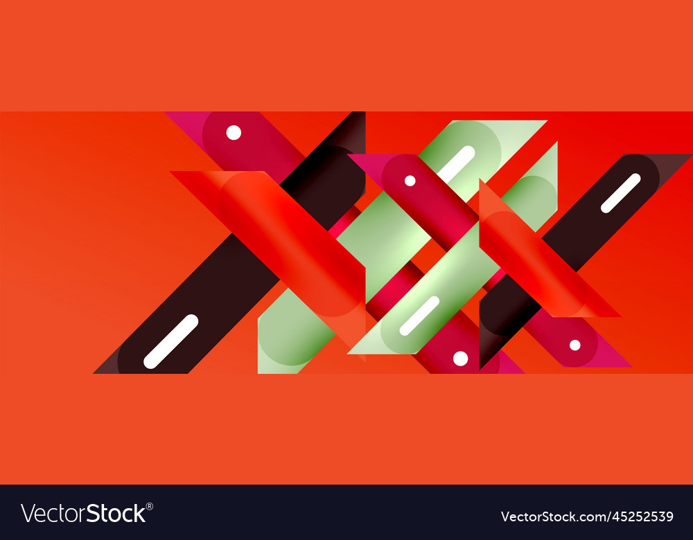 Background overlapping lines dynamic lines Vector Image