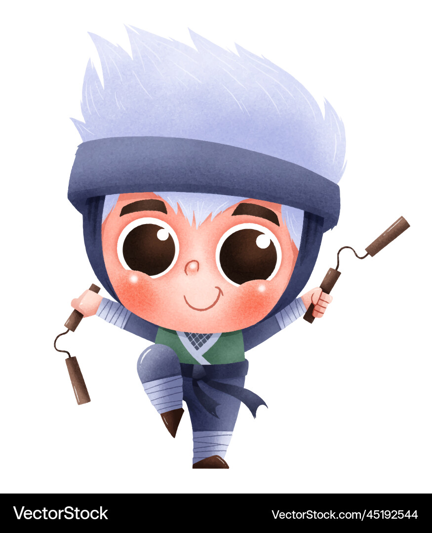 Ninja Royalty Free Vector Image - VectorStock