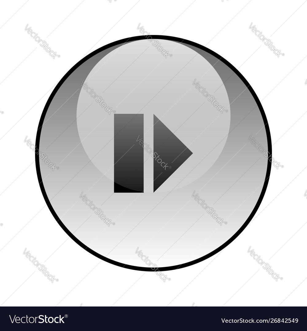 Multimedia button Royalty Free Vector Image - VectorStock