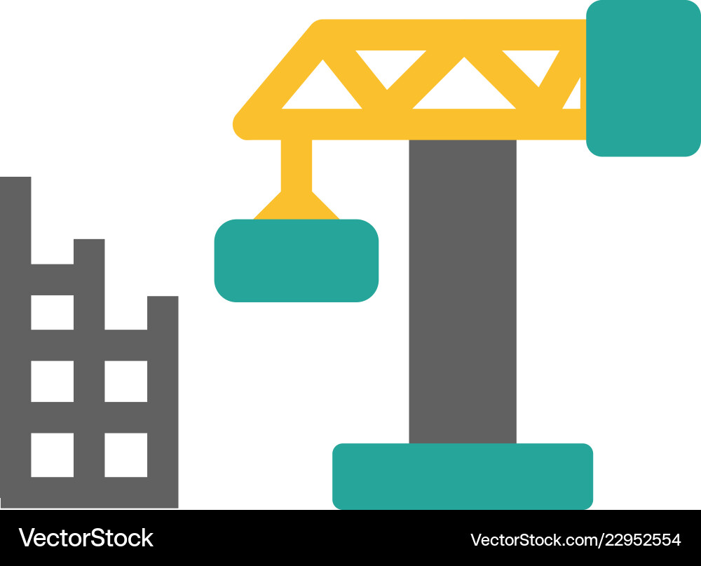 Construction house icon Royalty Free Vector Image
