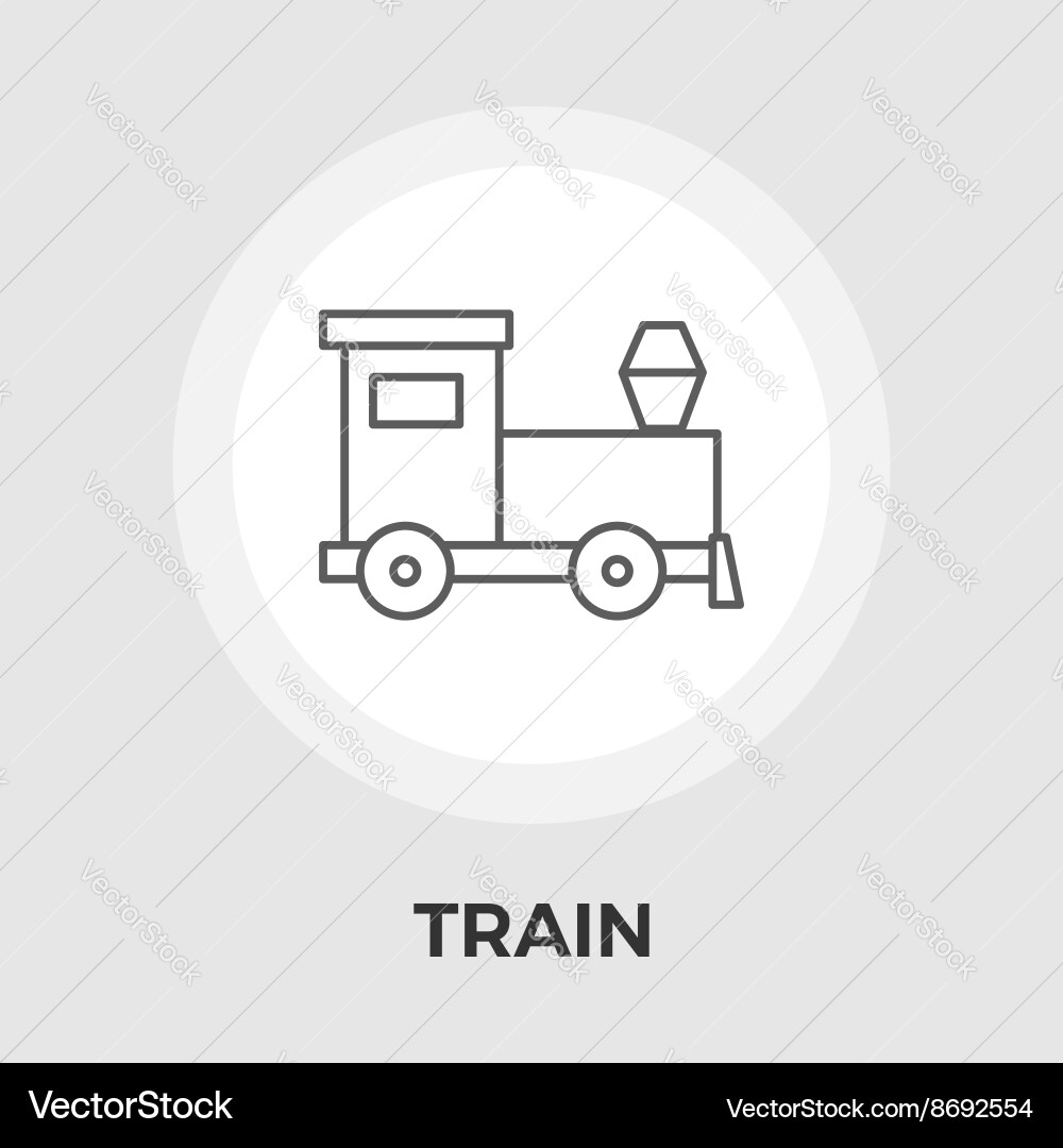 Train icon Royalty Free Vector Image - VectorStock