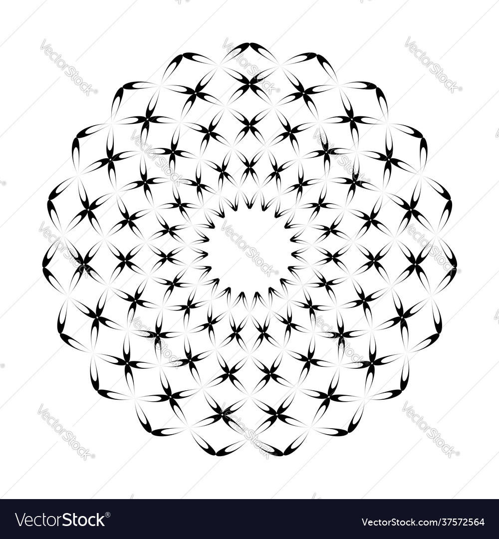 Circle pattern Royalty Free Vector Image - VectorStock