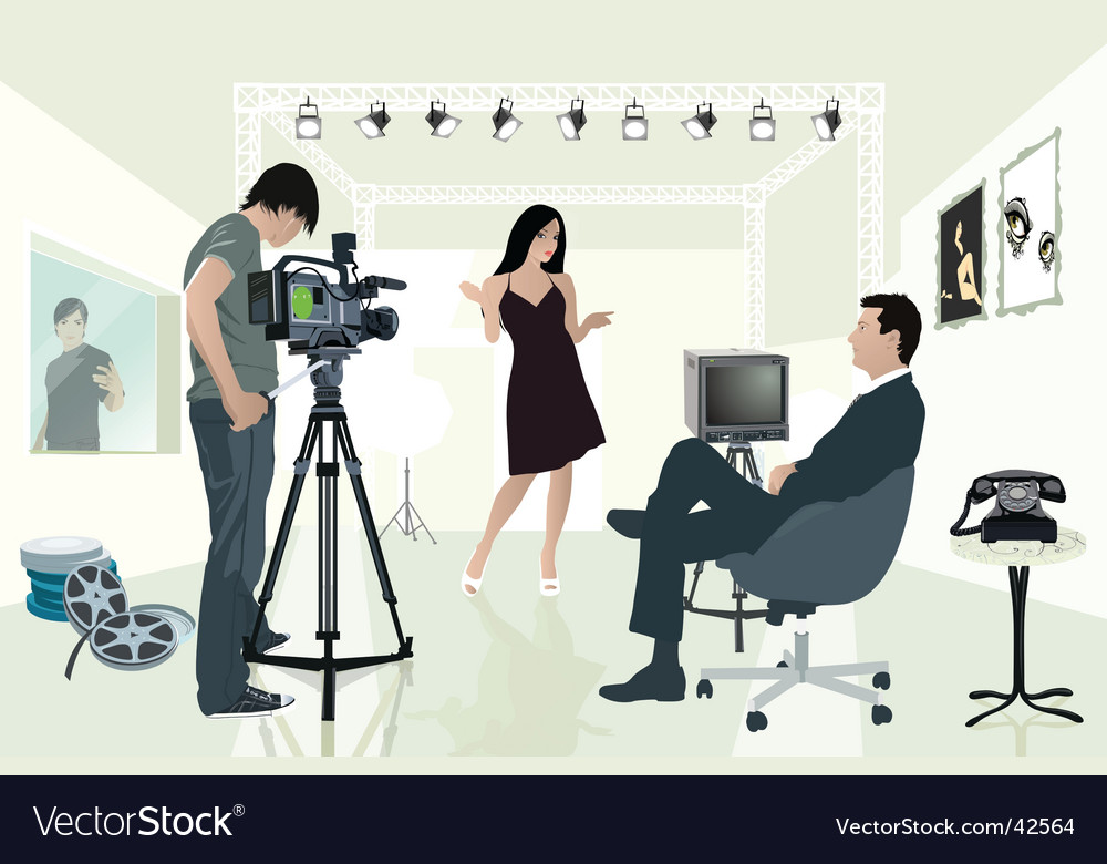 Studio Royalty Free Vector Image - VectorStock